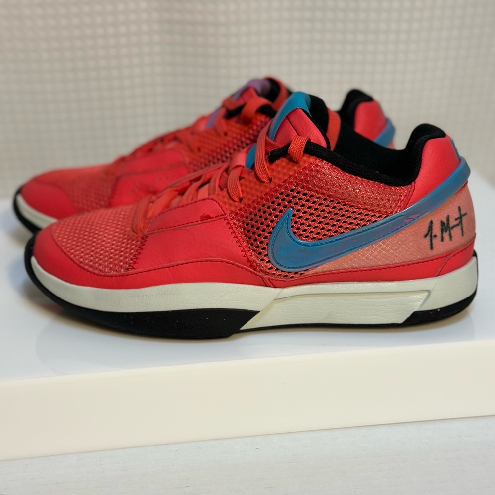 Nike Ja 1 Red Ember Glow Fuel Ja Morant Basketball Si… - Gem